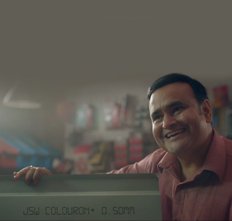 Colour coated Patra - JSW